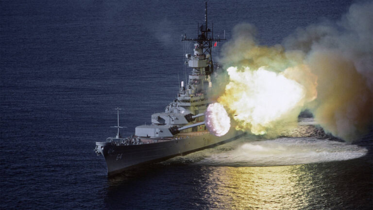 The Guns of the Navy's Iowa-Class Battleships Could Kill Anything - 19FortyFive