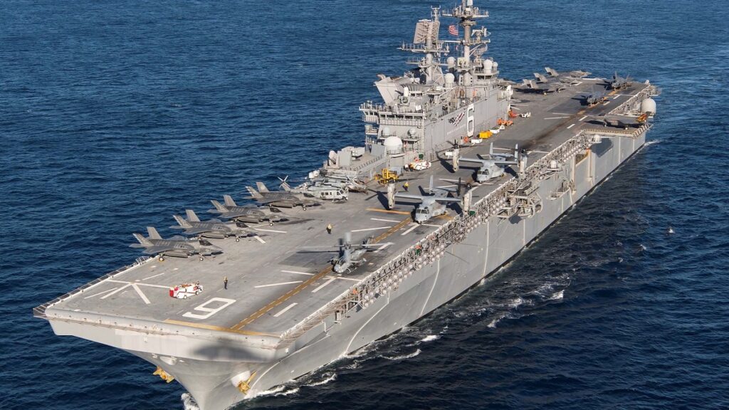 America-Class Amphibious Assault Ship: The U.S. Navy's Mini Aircraft ...