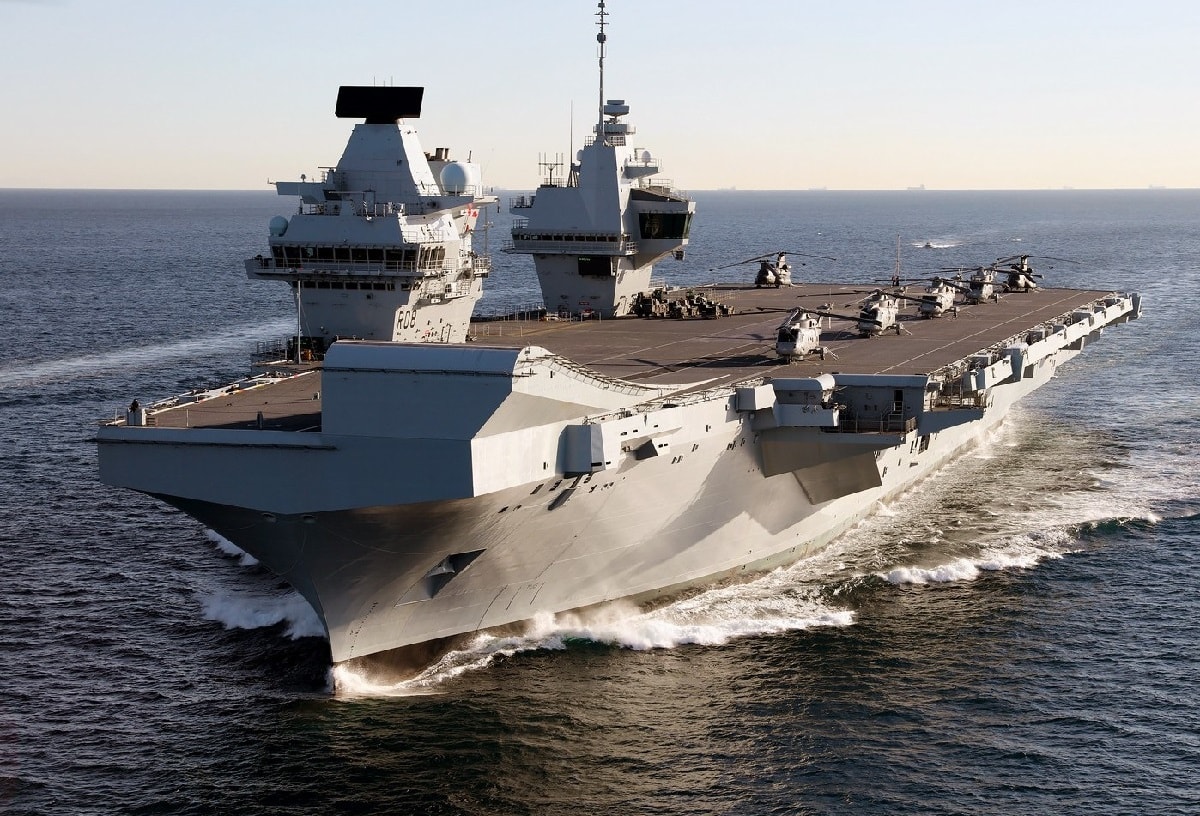 The Royal Navy s Queen Elizabeth Class Aircraft Carriers Are Circling