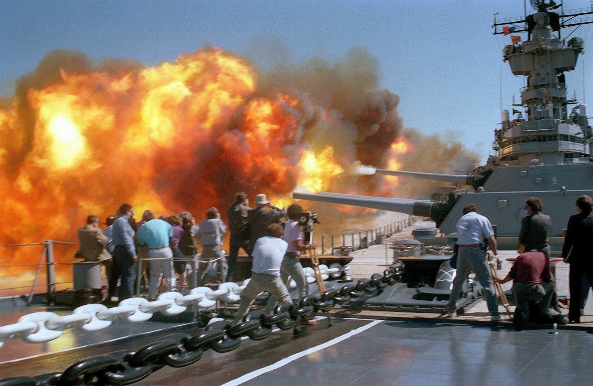 58,000 Ton Iowa-Class 'Super' Battleships Have A Message for the Navy ...