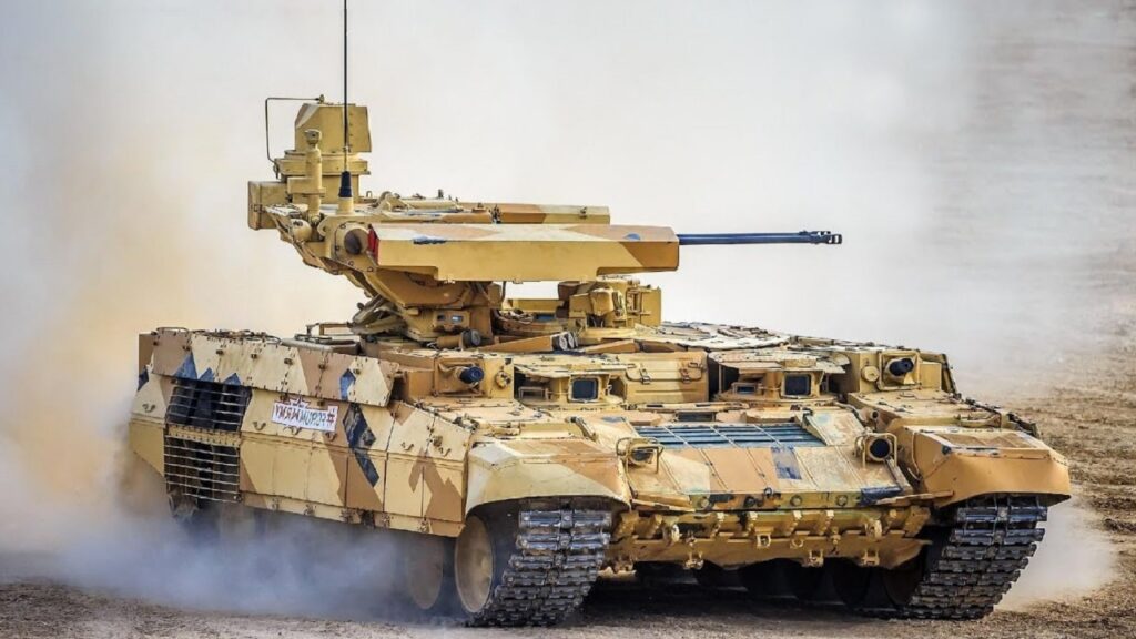 Russia’s Terminator 'Tank' Is Fighting in Ukraine - 19FortyFive Russia’s Terminator 'Tank' Is Fighting in Ukraine - 19FortyFive