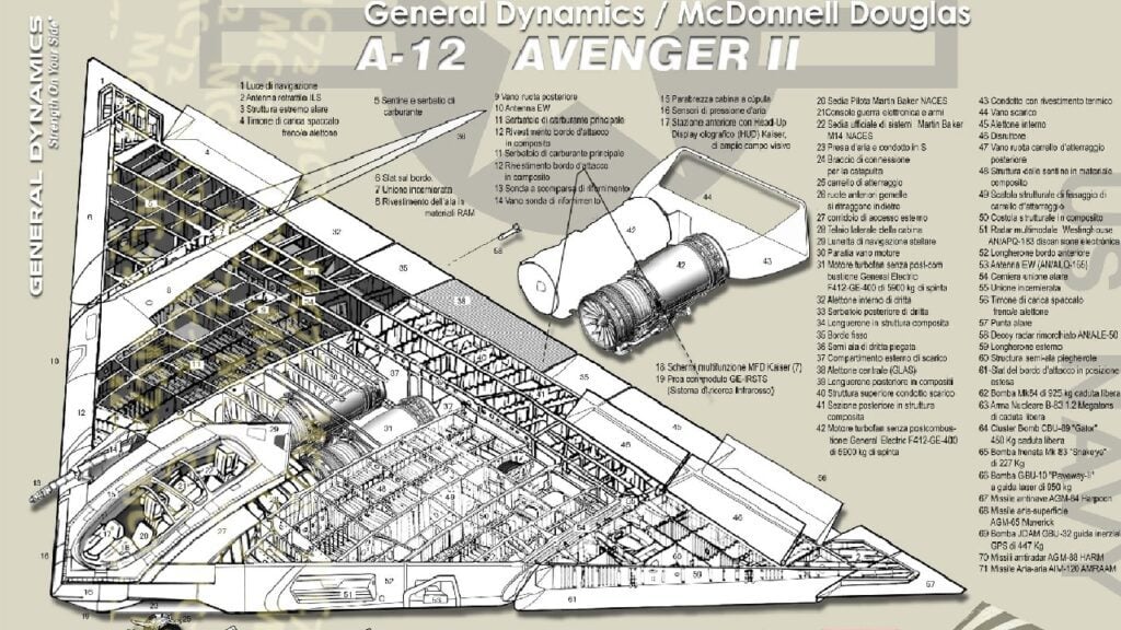 "Flying Dorito" Disaster: Why the Navy's A-12 Avenger II Stealth Bomber ...
