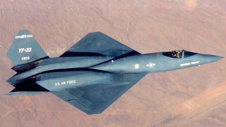 The YF-23 Black Widow II Stealth Fighter Has a Message for Every ...