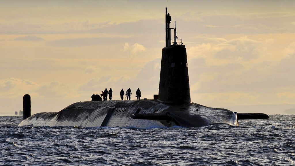 Not Made in USA: The Vanguard-Class Nuclear Missile Submarine Has a ...