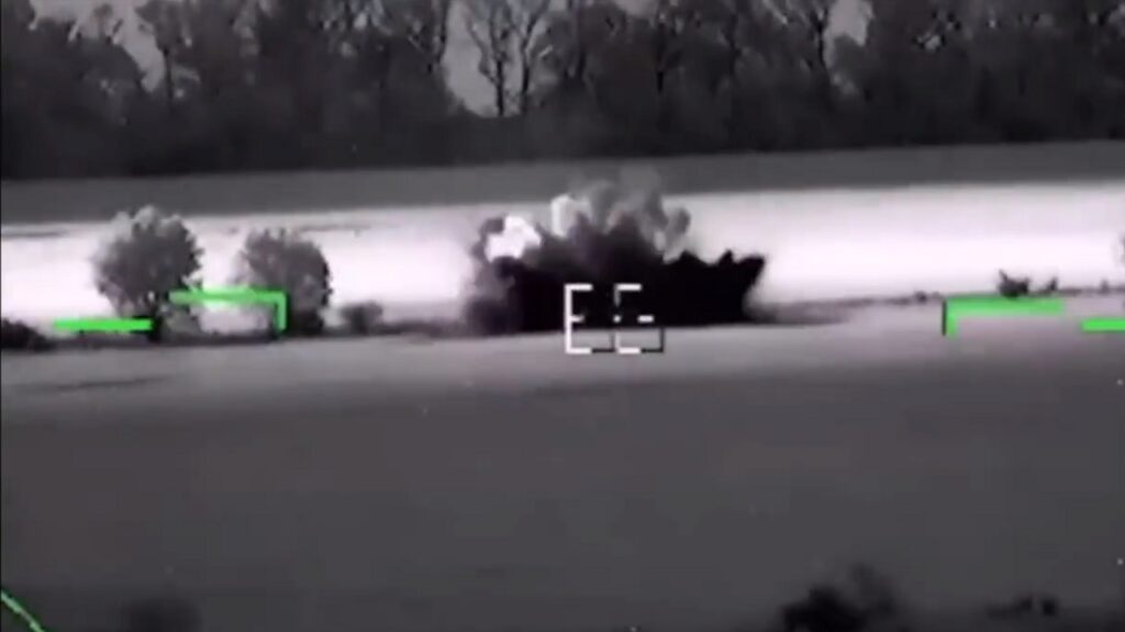 Watch Russian Ka-52 Attack Helicopters Strike A Ukrainian Tank ...