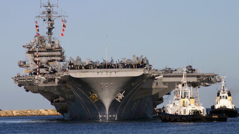 Kitty Hawk-Class Aircraft Carriers: The U.S. Navy's Giant 'Floating ...