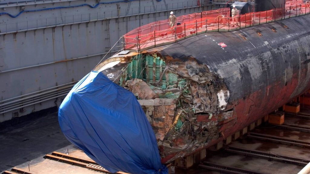 This Navy Submarine Crashed Into An Underwater Mountain - 19FortyFive
