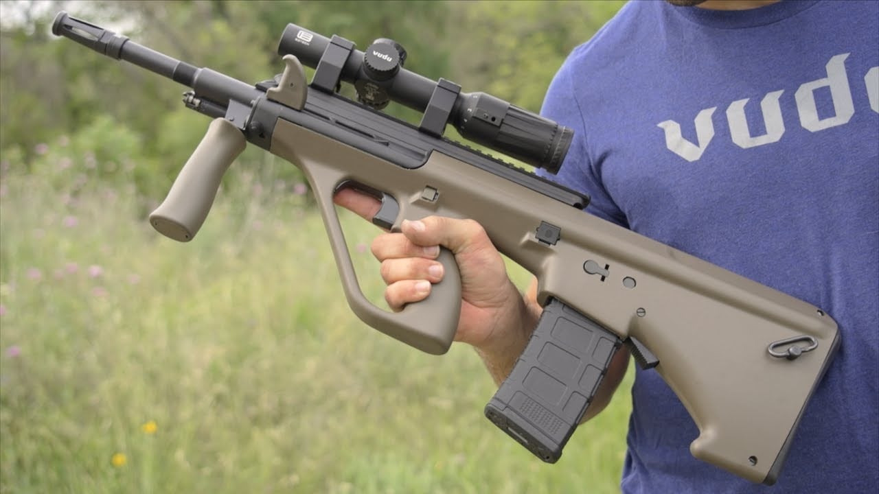 Steyr AUG The Assault Rifle Made Famous In Die Hard 19FortyFive Steyr AUG The Assault Rifle Made Famous In Die Hard 19FortyFive