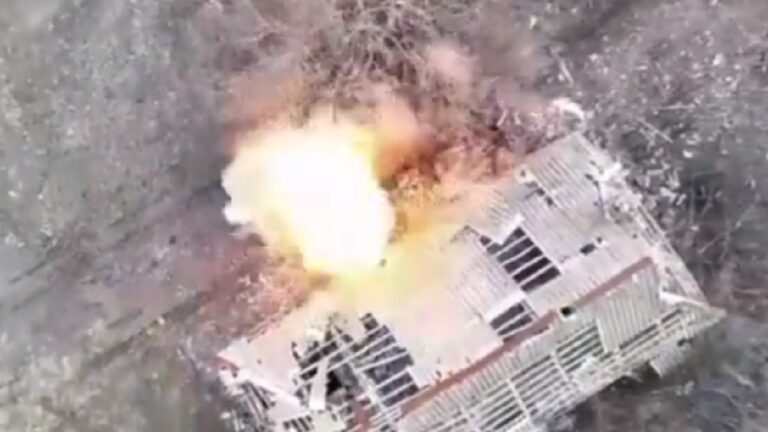 'Drop the Grenade': Footage Shows Ukraine Dropping 'Bomb' Inside ...