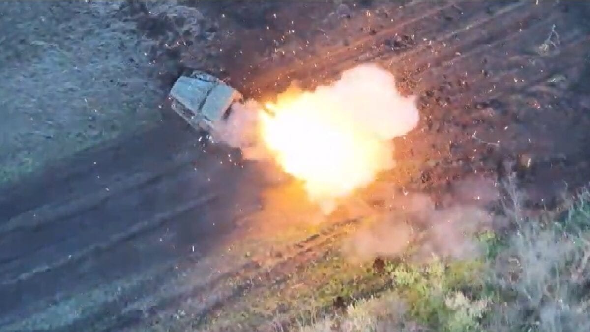 'Exploded': Ukraine Video Shows Russian Rocket Launcher Destroyed ...