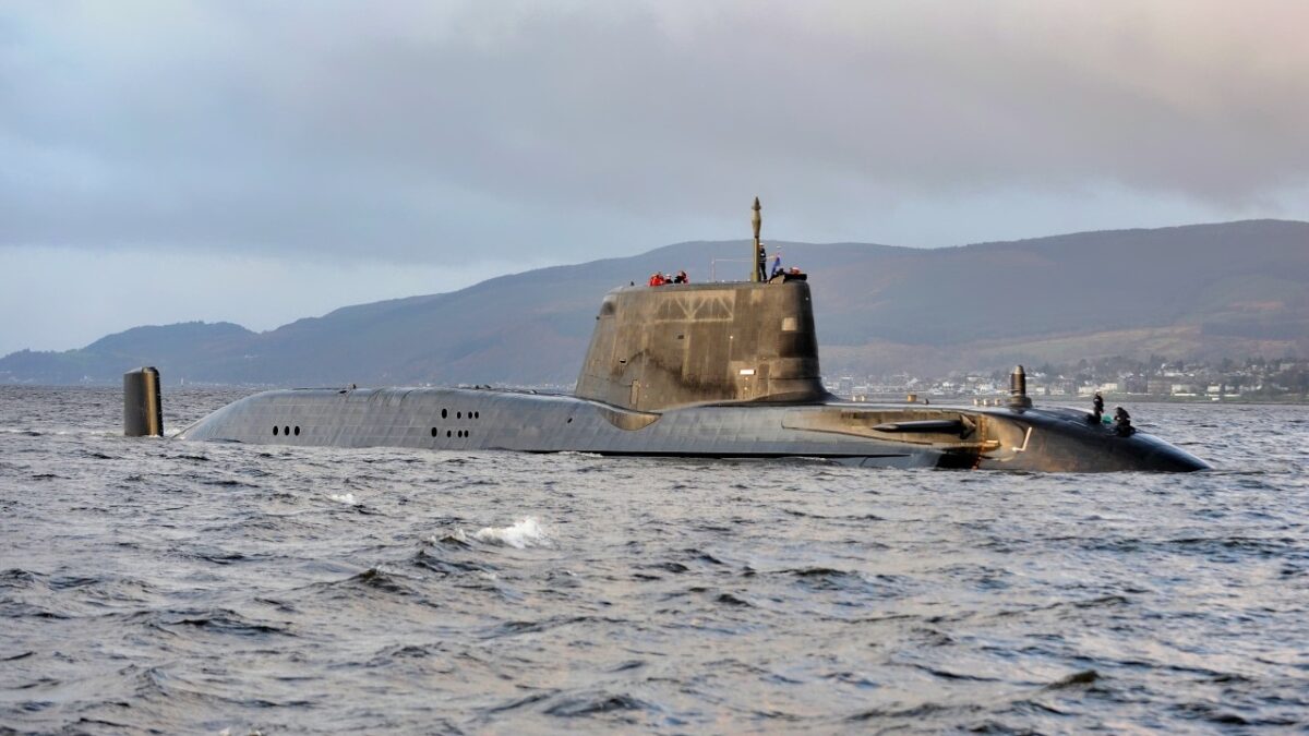 Best Submarine on Earth? Royal Navy Astute-Class Sub Has a Message for ...