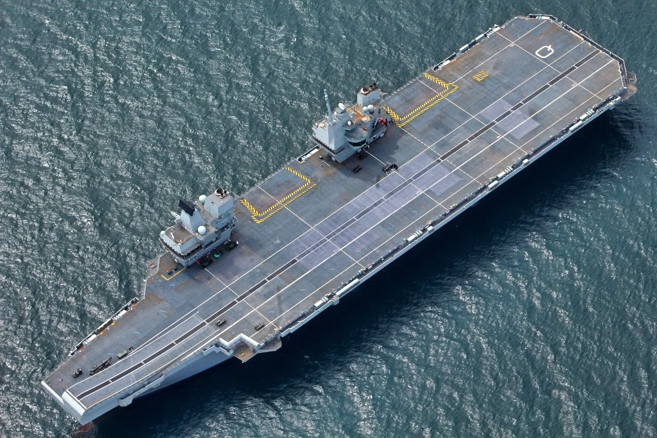 Royal Navy Queen Elizabeth Class Aircraft Carriers The Biggest
