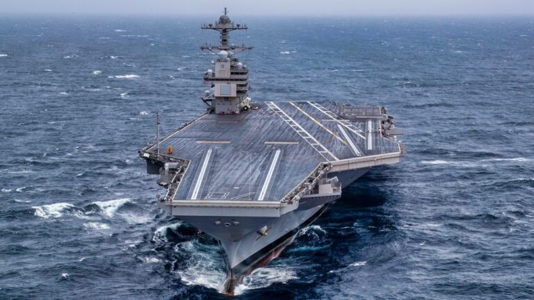 The U.S. Navy's New Ford-Class Aircraft Carrier Has A 'Secret Weapon ...