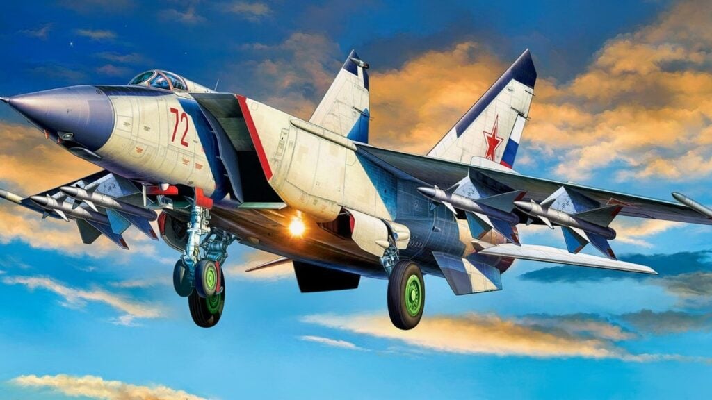 A Russian Pilot Defected with A Mach 2.83 MiG-25 'Foxbat' Fighter ...