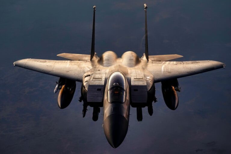 U.S. Air Force F-15E Strike Eagle Fighter Was Built for a War Just Like ...