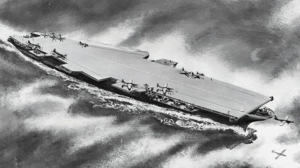 Uss United States The Aircraft Carrier The Navy Stopped Building After 5 Days 19fortyfive