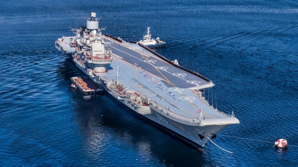 Russia's Admiral Kuznetsov Aircraft Carrier Summed Up in 3 Words ...