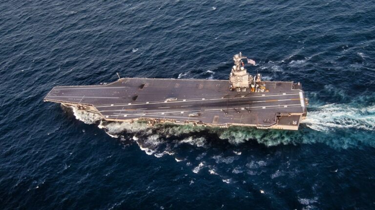 100,000 Ton New Navy Ford-Class Supercarrier USS John F. Kennedy Just ...