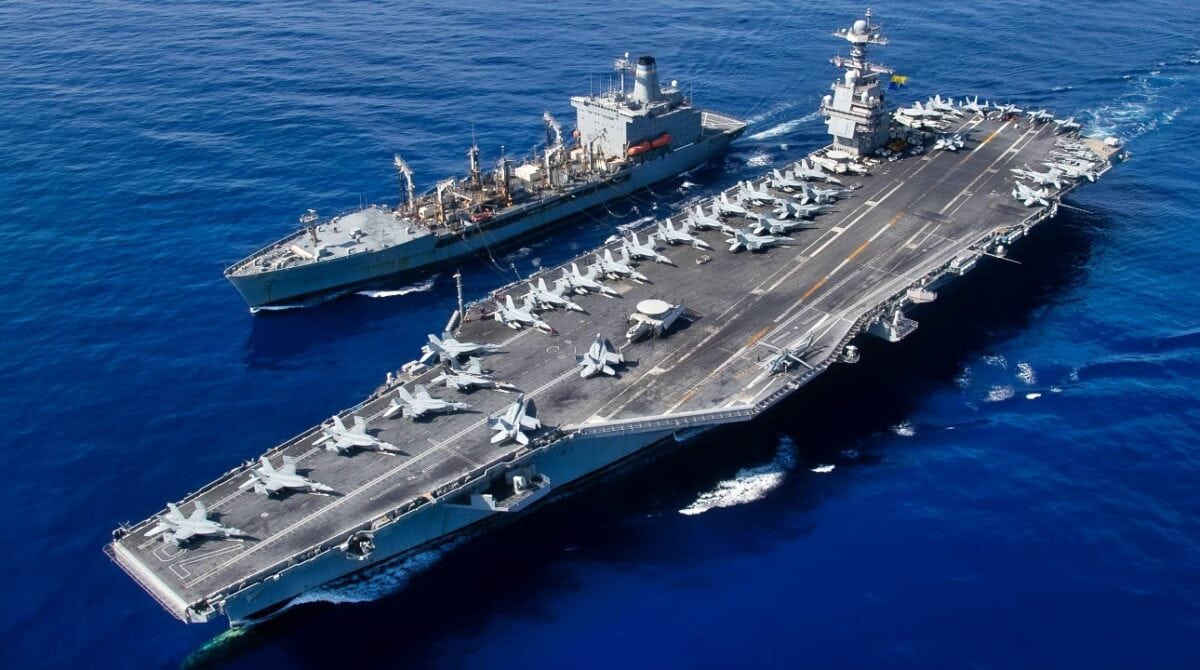 Aircraft Carrier USS Gerald R. Ford Could Break the U.S. Navy’s 294-Day ...