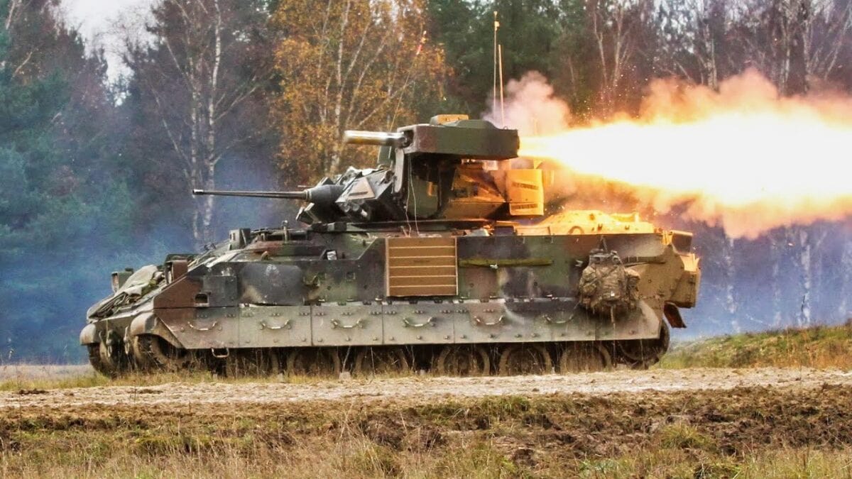 Double the Range: U.S. Army Flexes More Firepower with 50mm Cannon for Future Combat Vehicle ...