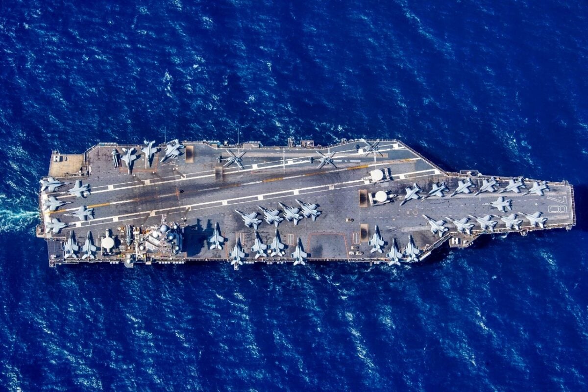 The U.S. Navy's New Ford-Class Supercarrier Has A 'Secret Weapon ...