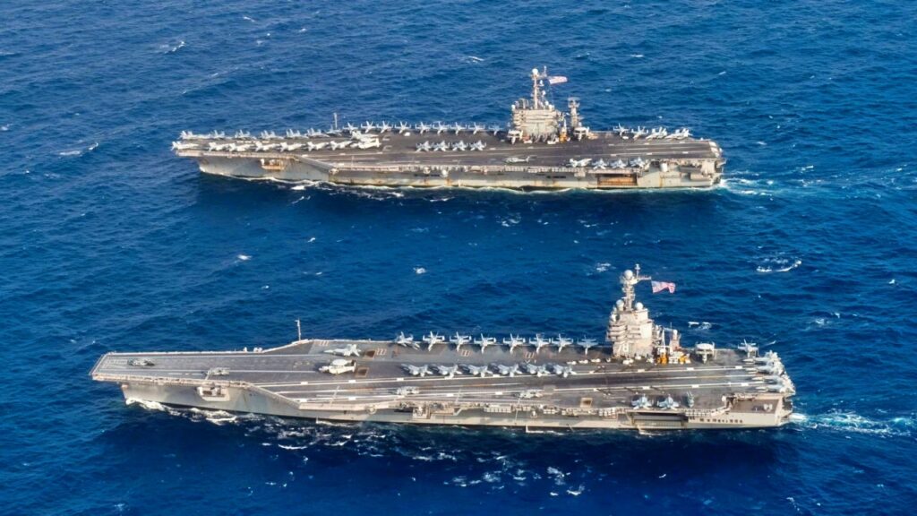 USS Gerald R. Ford Aircraft Carrier Took 12 Years to Join the U.S. Navy ...