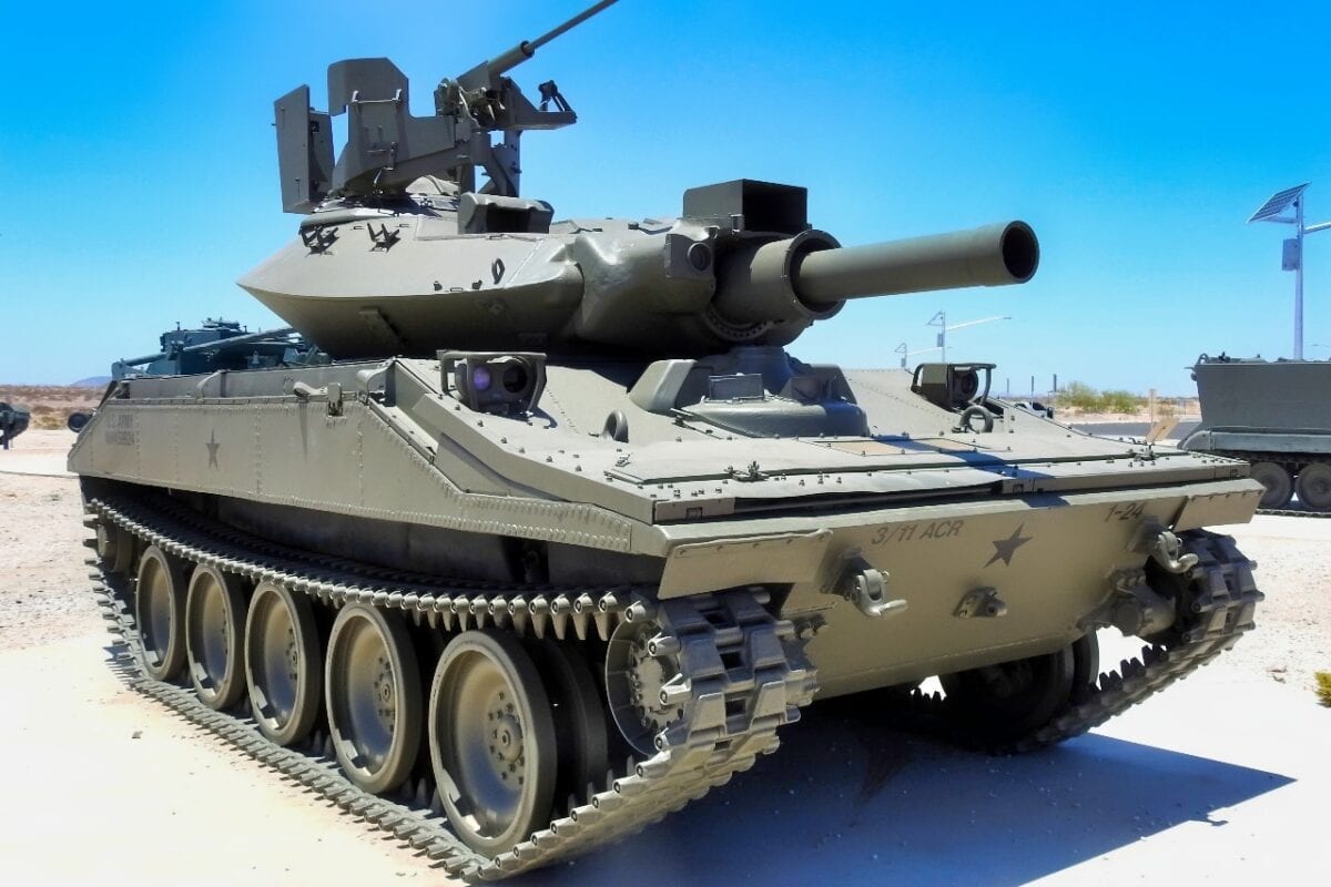 M551 Sheridan Light Tank Has a Clear Message for the U.S. Army ...