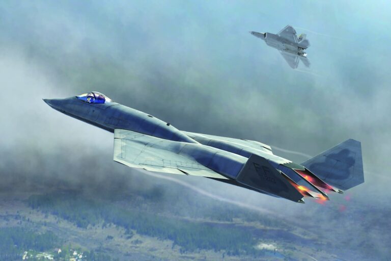 YF-23 Black Widow II Stealth Fighter Could Have Replaced the F-22 ...