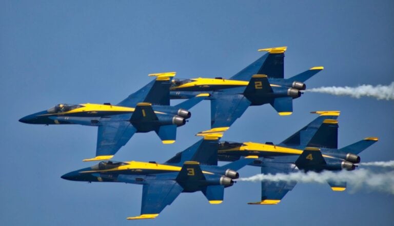 No F-35 Fighters for Blue Angels? Lead Pilot Explained to Us Why It's ...