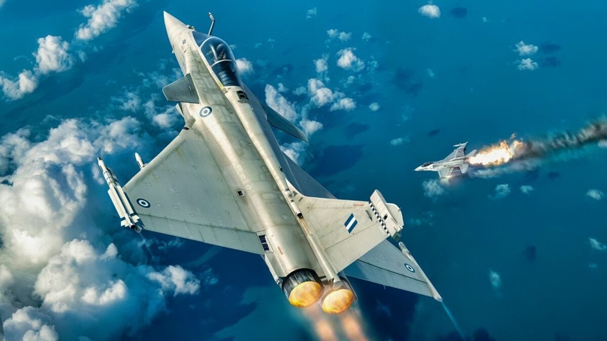 China's J-10C Fighter Took Down a French Dassault Rafale Fighter ...