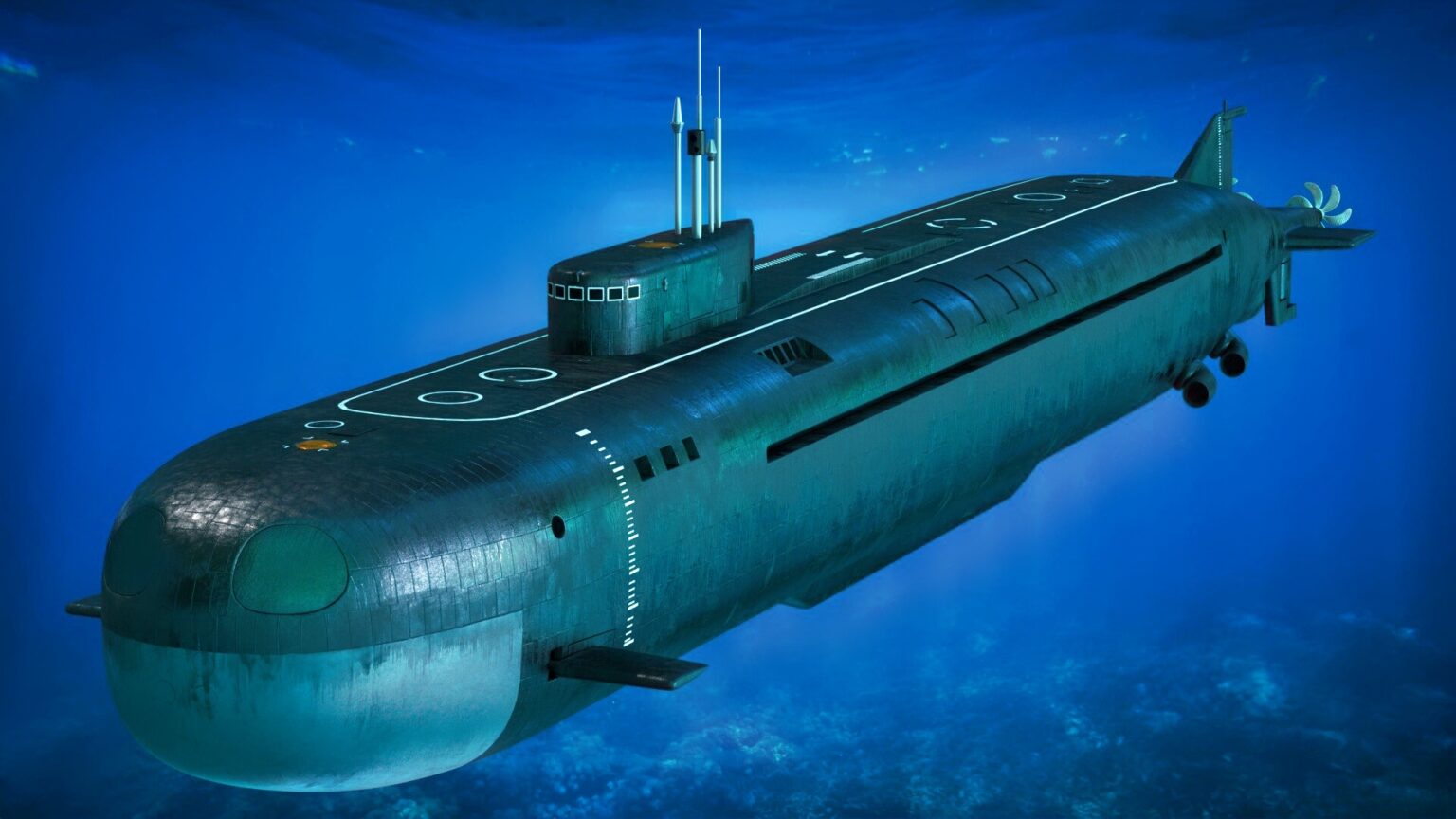 Russia Built a 24,000-Ton Submarine for One Job — Sinking U.S. Navy ...