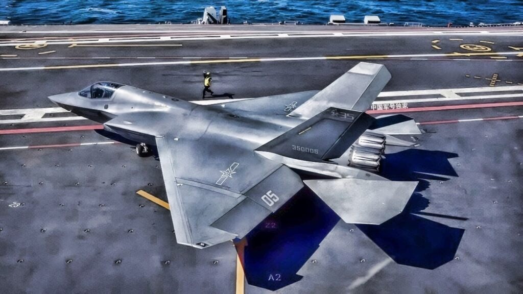 Blue Shark: China's New J-35 Aircraft Carrier Stealth Fighter Has a New ...