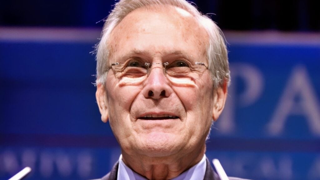 U.S. Army Quote of the Day by Donald Rumsfeld: 'You go to war with the ...