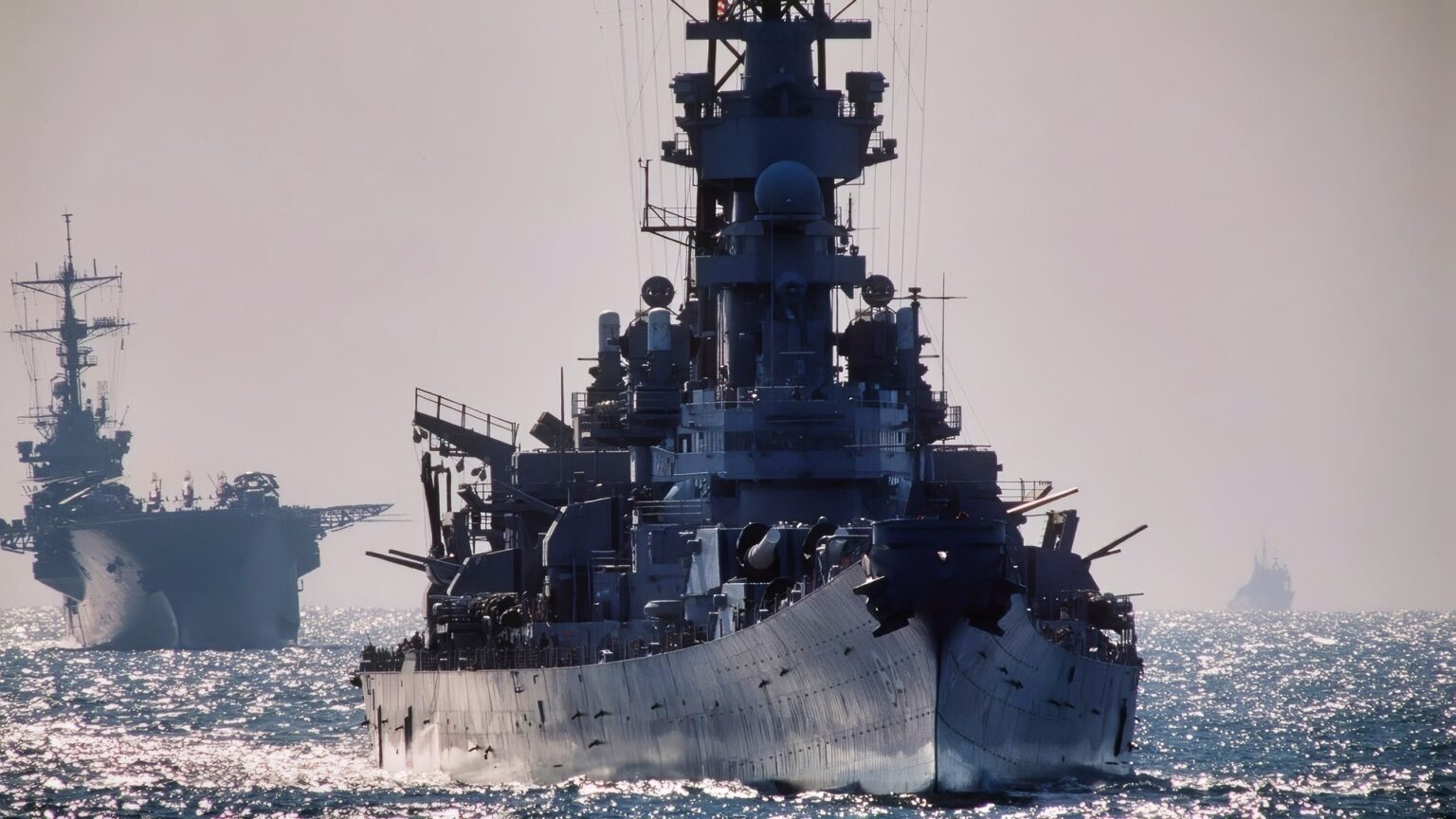 Did You Know: 45,000-Ton U.S. Navy Iowa-Class 'Super' Battleship Was ...