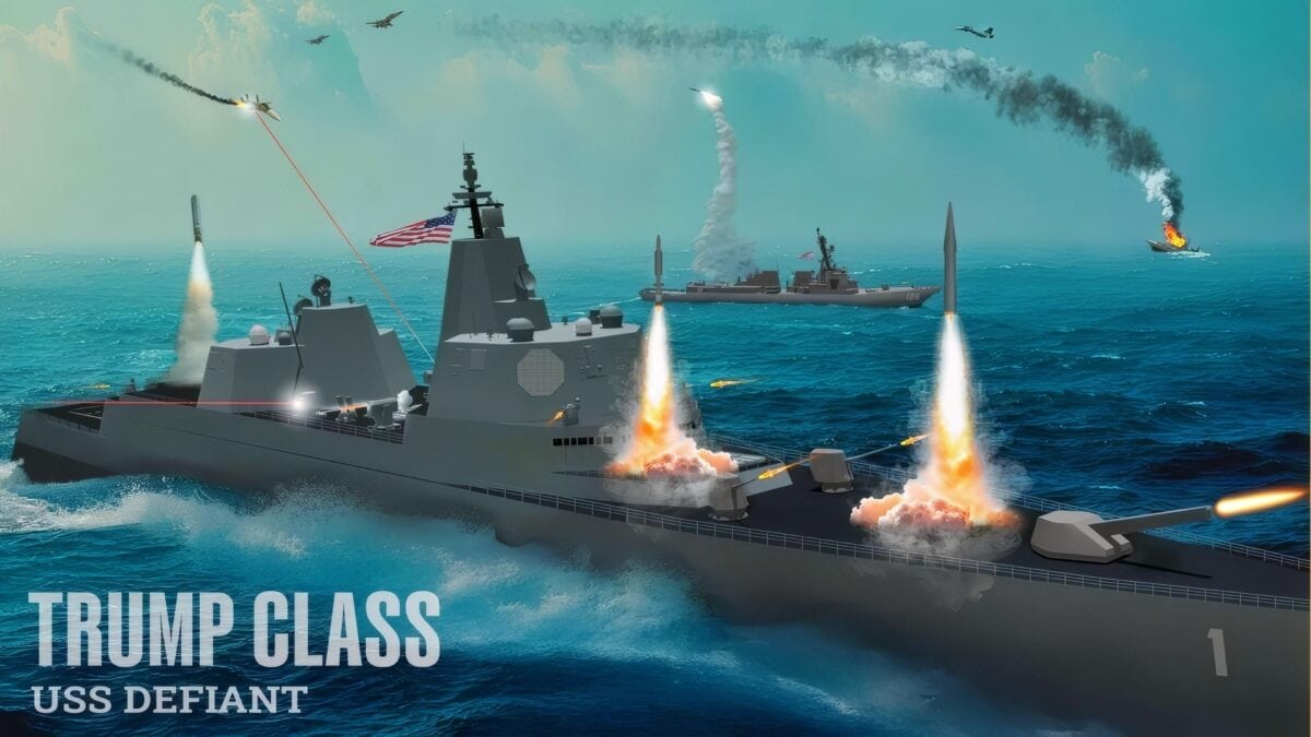 The U.S. Navy's New Trump-Class Battleship Could Fire Laser and ...