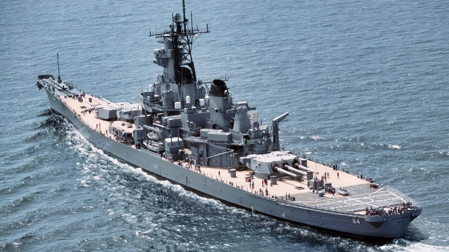 'They Had No Chance': North Korea Tried to Sink Iowa-Class Battleship ...