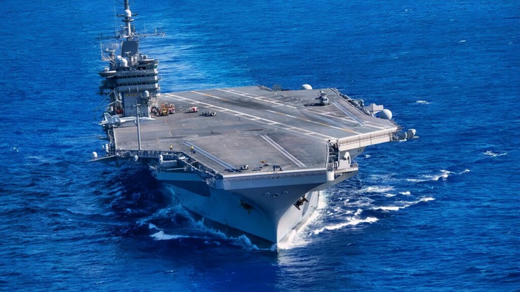 2 Aircraft Carriers Down, 1 Breaking Apart: The U.S. Navy Is Running ...