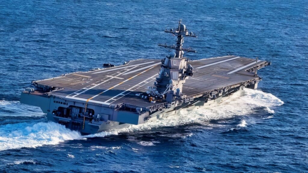 Sewage Problems and Sailors Who Want Out: Aircraft Carrier USS Gerald R ...