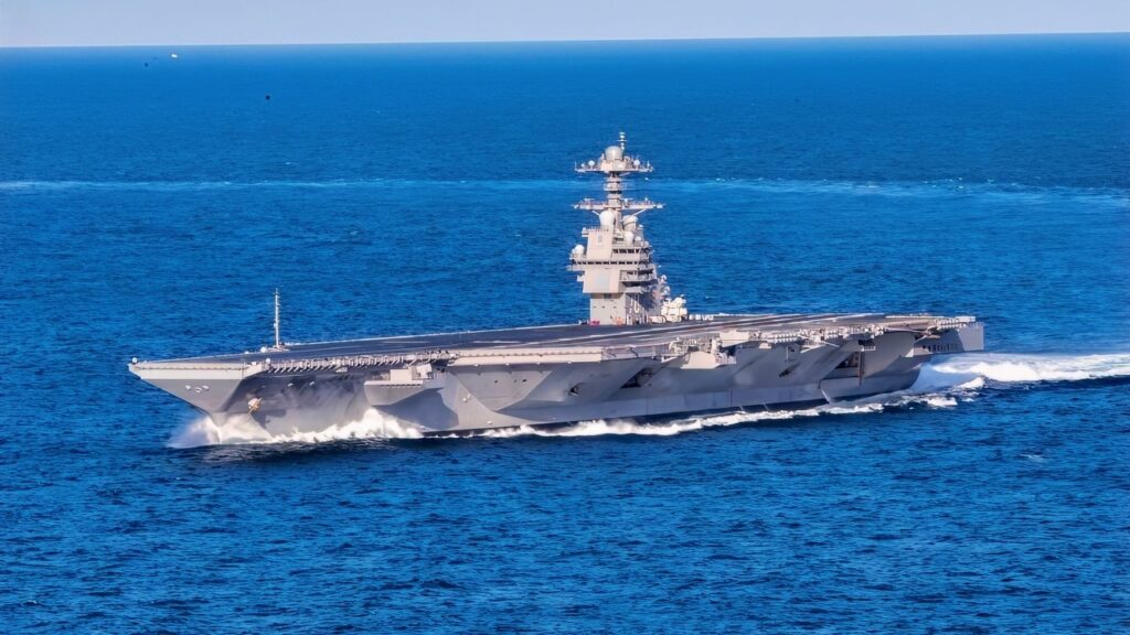 100,000 Ton Nuclear Aircraft Carrier USS Gerald R. Ford Is the U.S ...