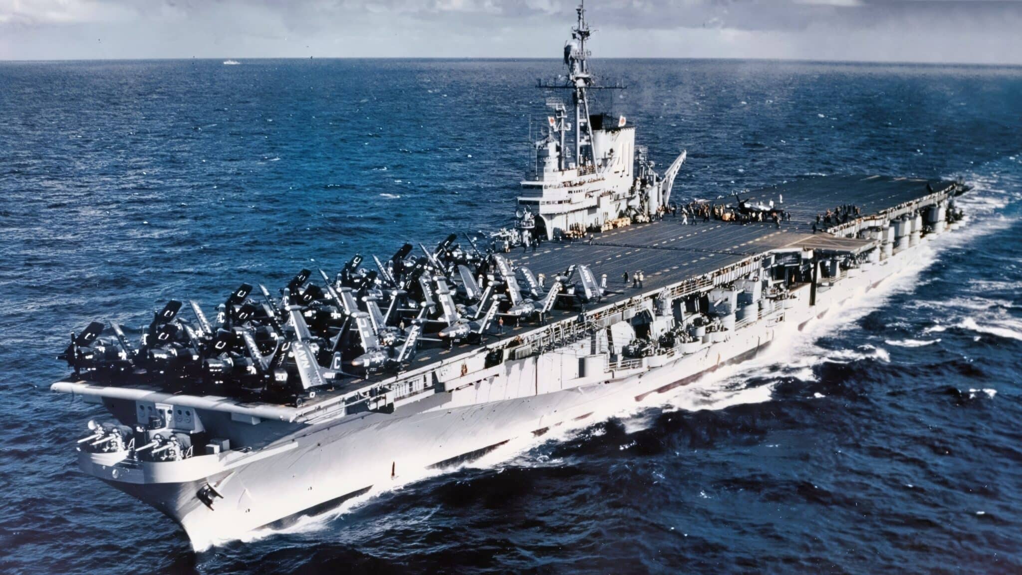 The U.S. Navy Built 3 Midway-Class Aircraft Carriers After WWII — One ...