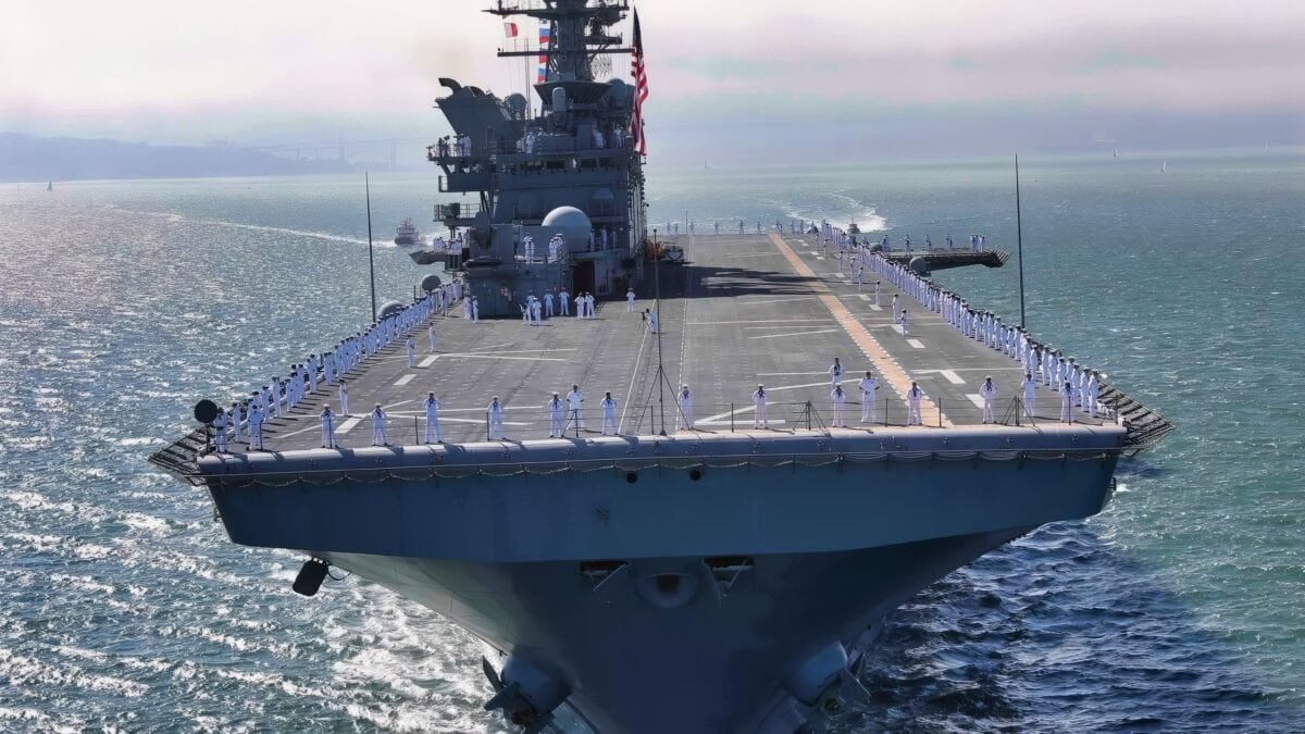 The U.S. Navy Is So Short on Aircraft Carriers It's Sending an ...