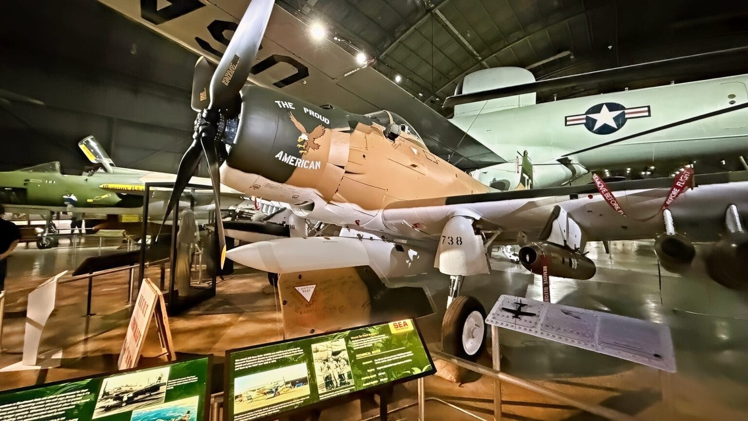 A-1H Skyraider: We Visited A Propeller Plane From World War II That ...