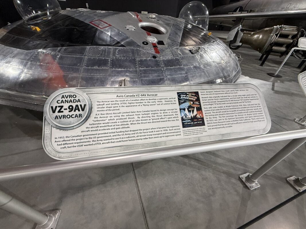 The Avrocar Flying Saucer Was Designed to Hit Mach 3 — It Reached 35 ...