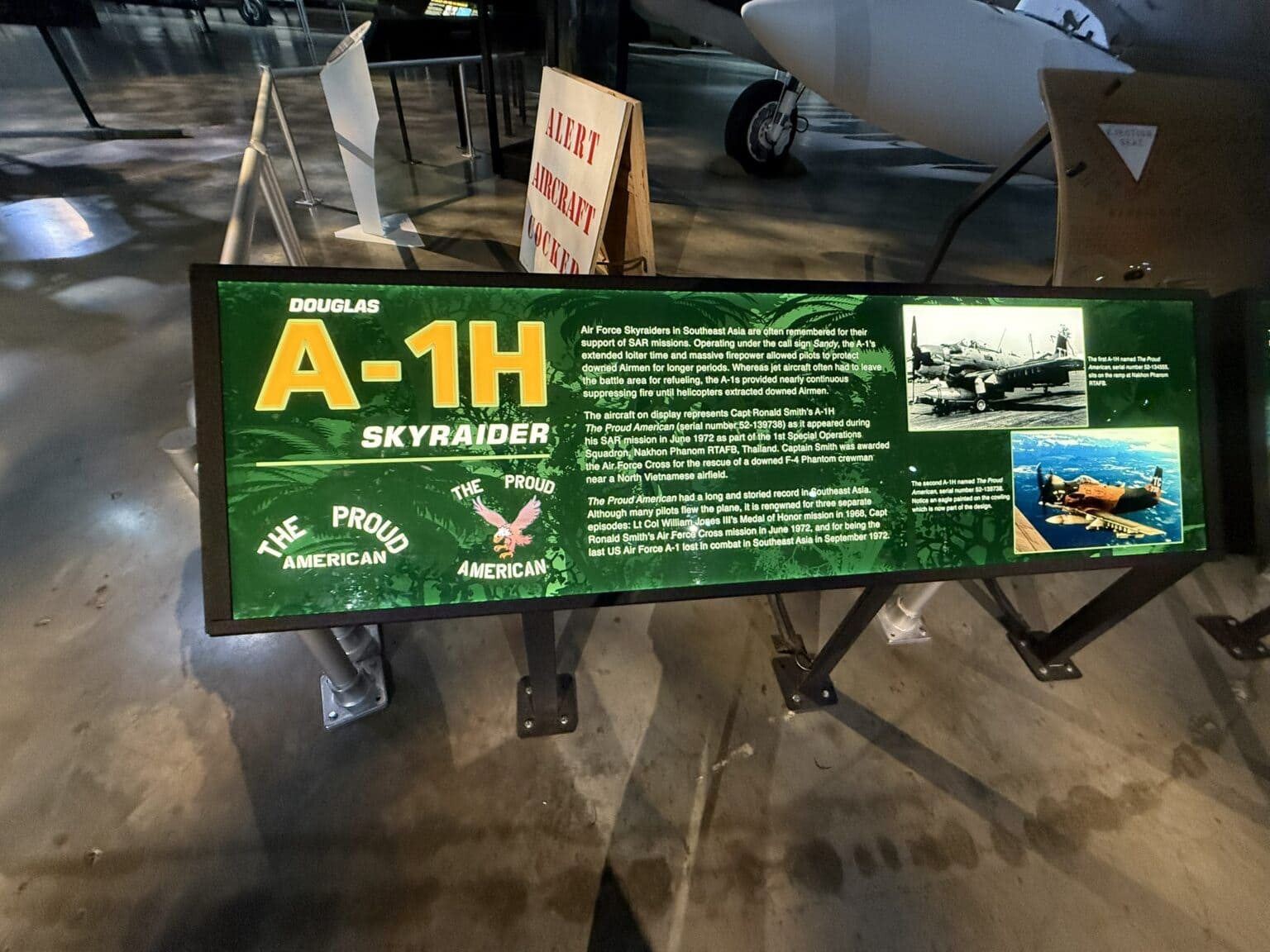A-1H Skyraider: We Visited A Propeller Plane From World War II That ...